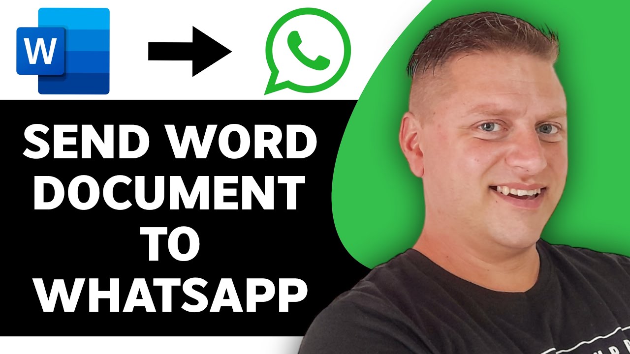 How to Send Word Document to WhatsApp | Word Tutorial 2025 - YouTube