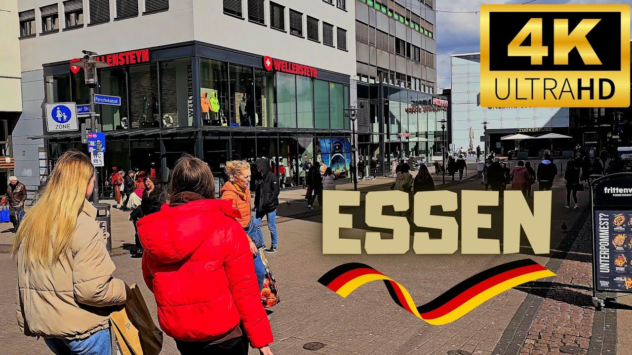 Essen GERMANY🇩🇪 4K60 HDR in 1 minute - YouTube