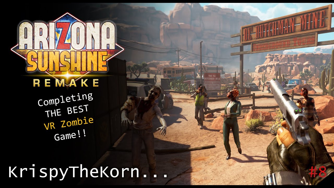 Completing THE BEST VR Zombie Game!!! Arizona Sunshine Remake (PSVR2 ...