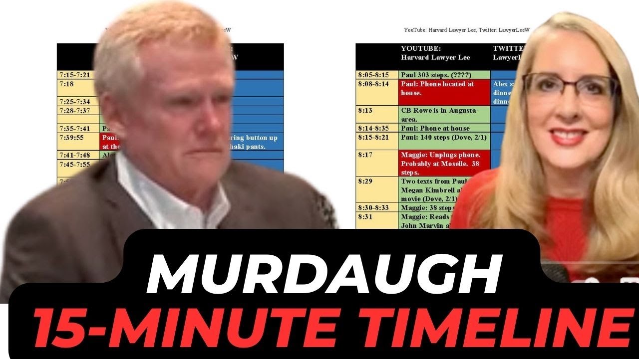 Murdaugh Murders: Lawyer's 15-Minute Timeline - YouTube