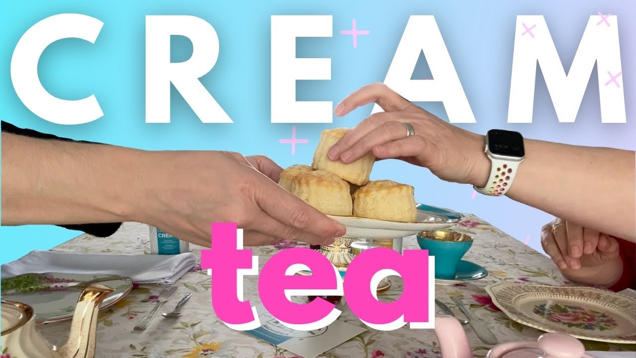 Afternoon Cream Tea at HOME (from Tea At The White House) Cream Tea ...