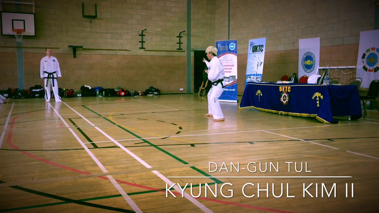 UKTC | ITF Scotland | KC Kim | Dan Gun Tul | Taekwondo - YouTube