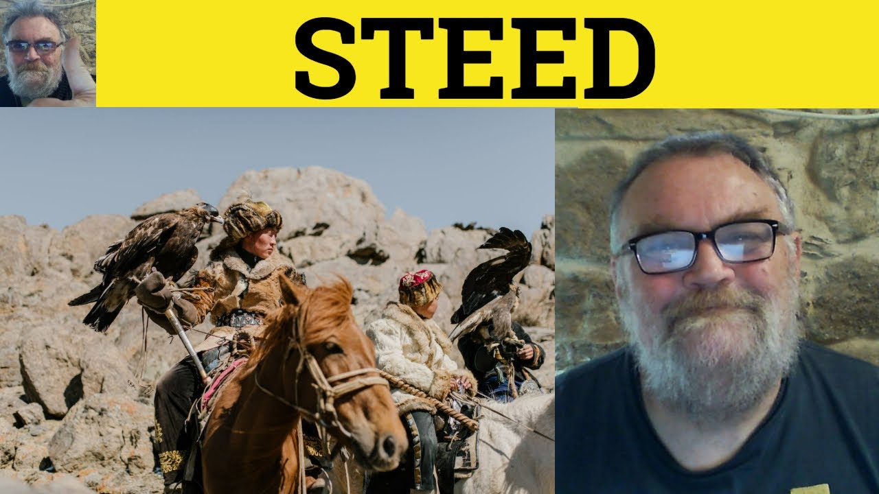 🔵 Steed Meaning - Steed Examples - Steed Definition - Literary English ...