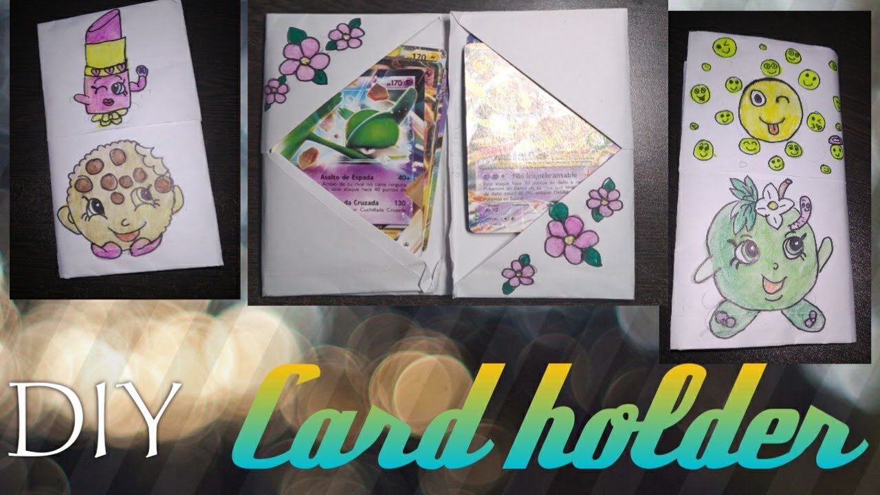 How to make DIY card holder at home | DIY cards holder | Fun with ...
