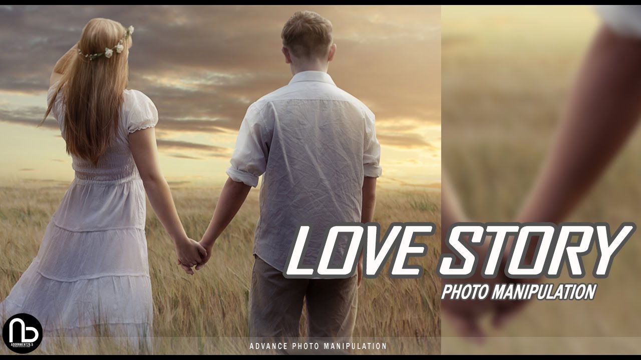 Photoshop Tutorial-LOVE-Photo Manipulation - YouTube