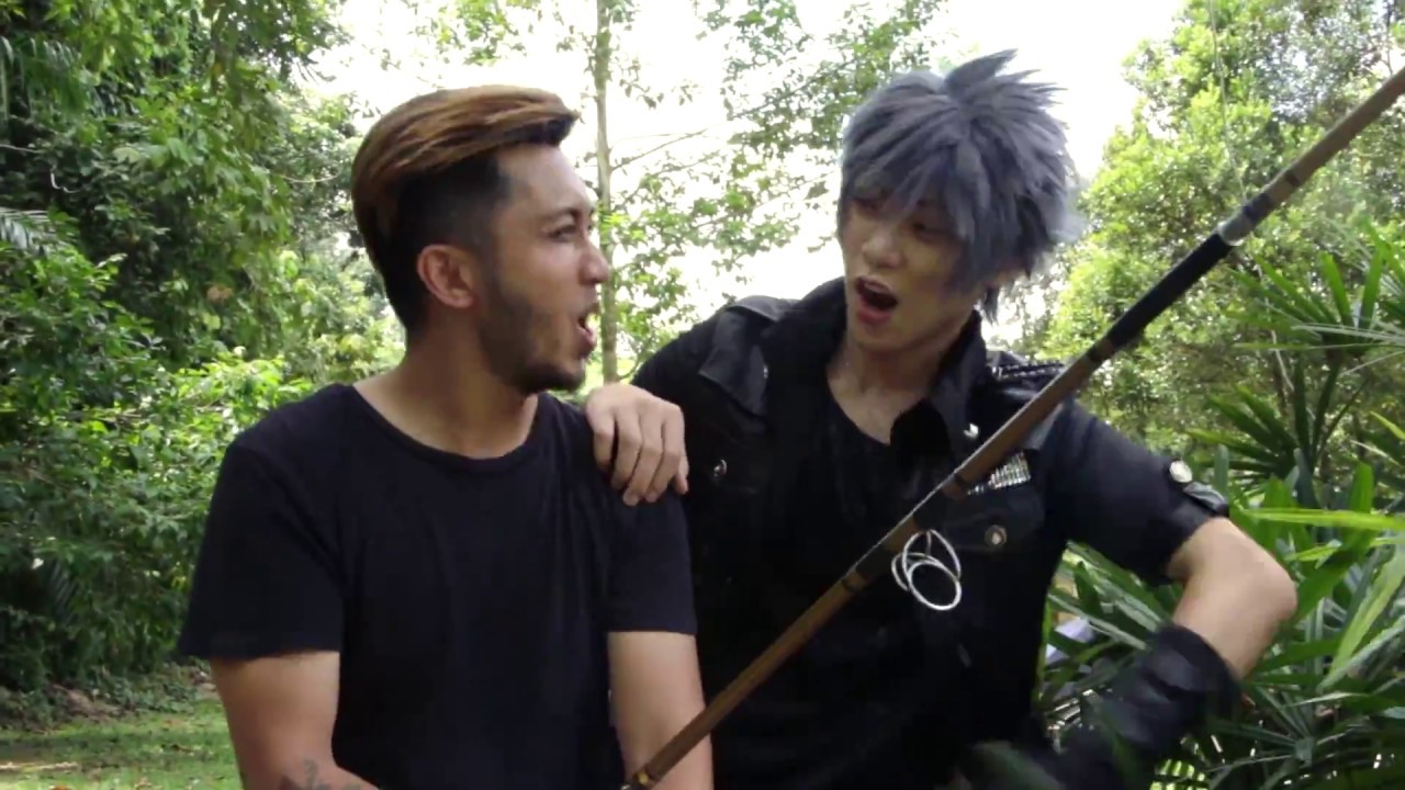 Final Fantasy XV Noctis Fishing In Real Life - YouTube