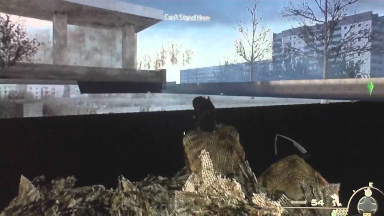 New Mw2 Out of Hidden Spec ops Glitch - YouTube