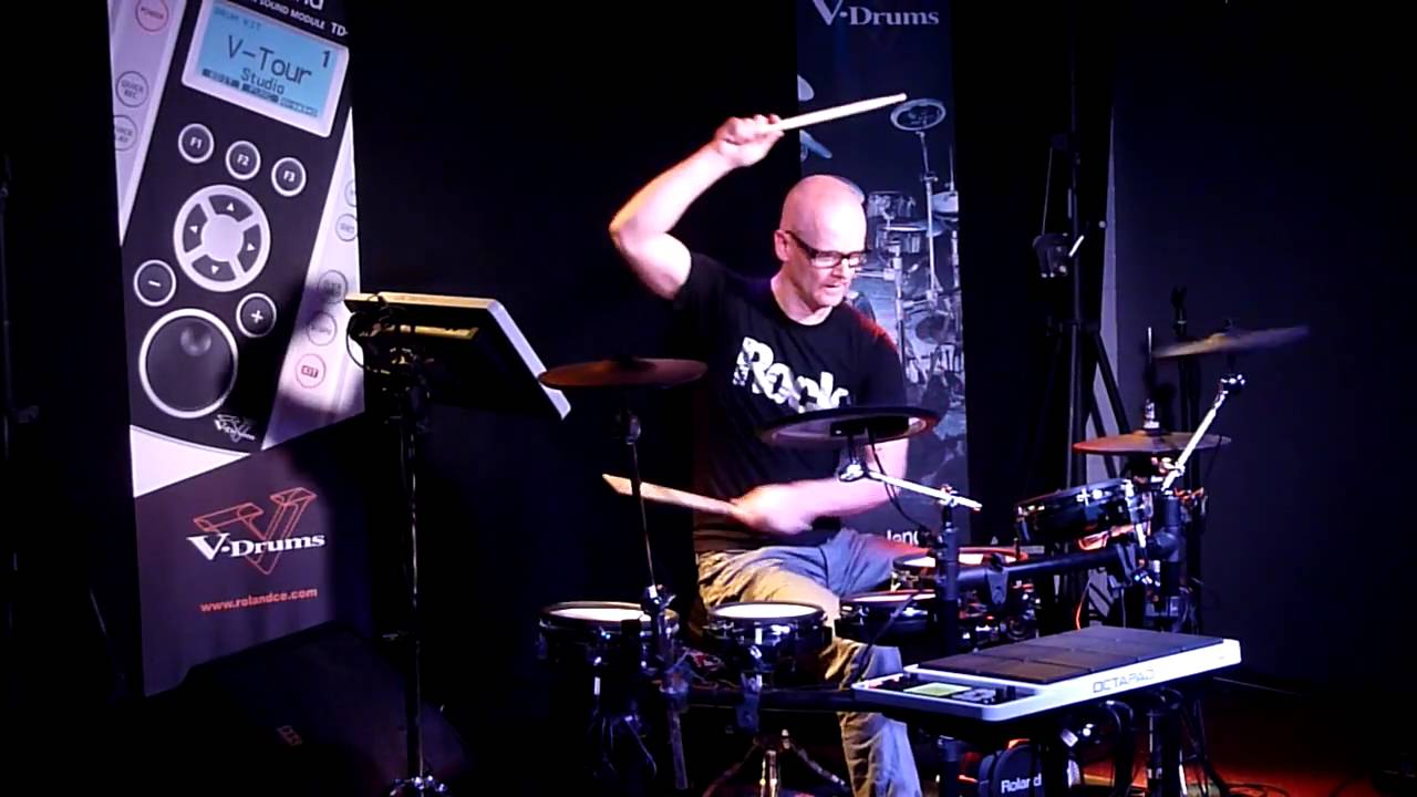 Michael Shack Roland Vdrums Clinic @ Drums&Co part5/7 (28 April 2011 ...