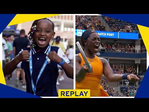 US Open Fans Imitate Serena Williams & Sloane Stephens