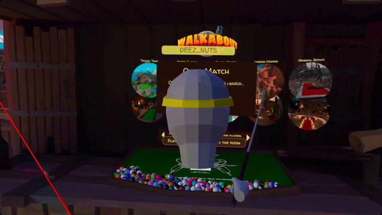 Oculus Quest VR Walkabout Mini Golf Multi Player Game Five - YouTube