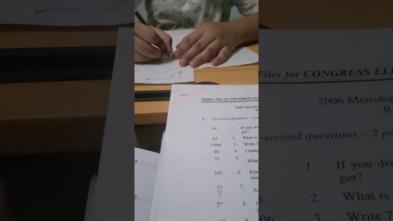 Math Challenge - YouTube