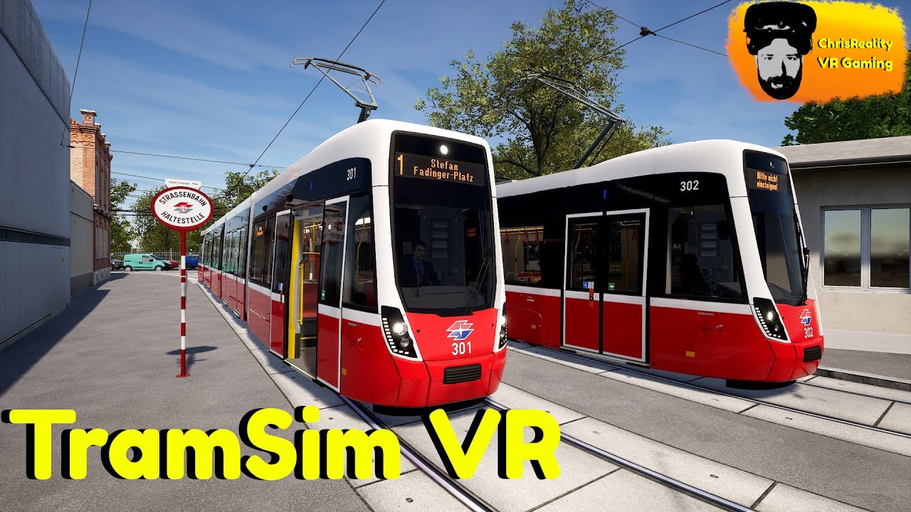 TramSim Straßenbahn-Simulator in VR deutsch/german (VirtualReality ...