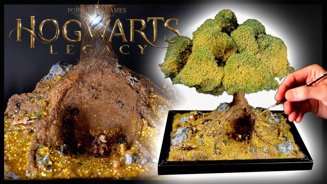 Monster Nests - Make Treasure Piles and Realistic Trees - YouTube