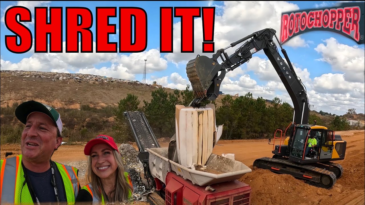 Grinders, Shredders, & Boats OH MY! Rotochopper Field Day - YouTube