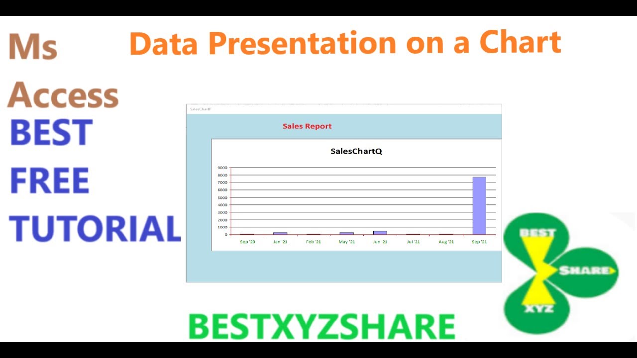 Present Data Report in Ms Access Chart - YouTube