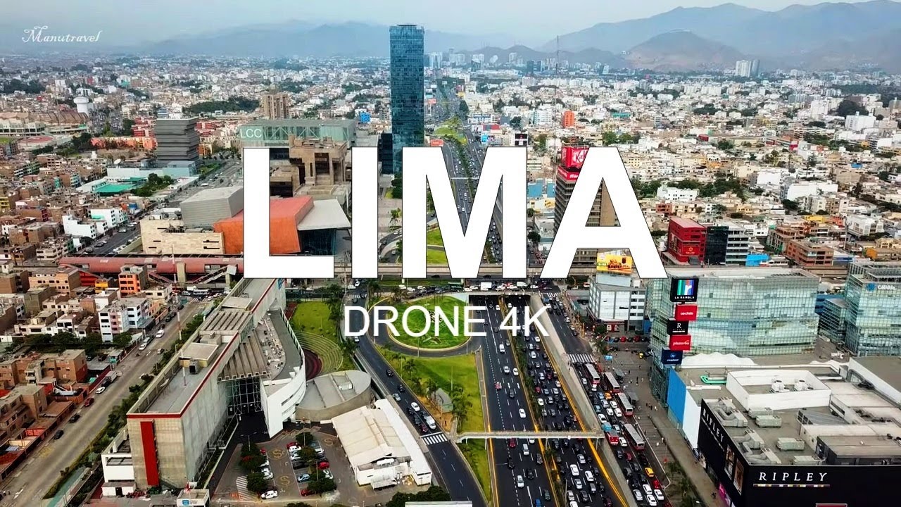 Lima drone 4k vistas aéreas de la ciudad - YouTube