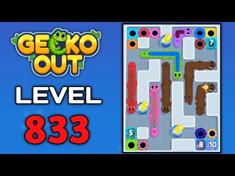 Gecko Out Level 833 - YouTube
