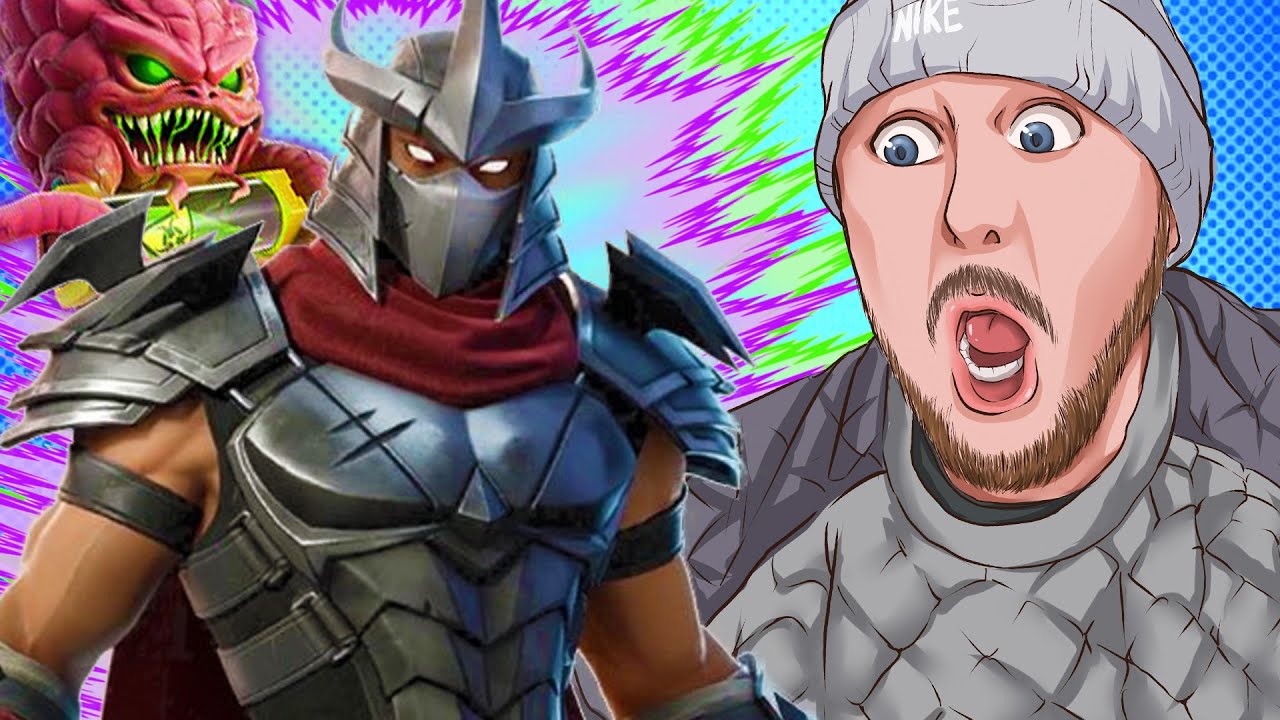 YOOO TMNT invade FORTNITE to try and take down MASTER SHREDDER - YouTube