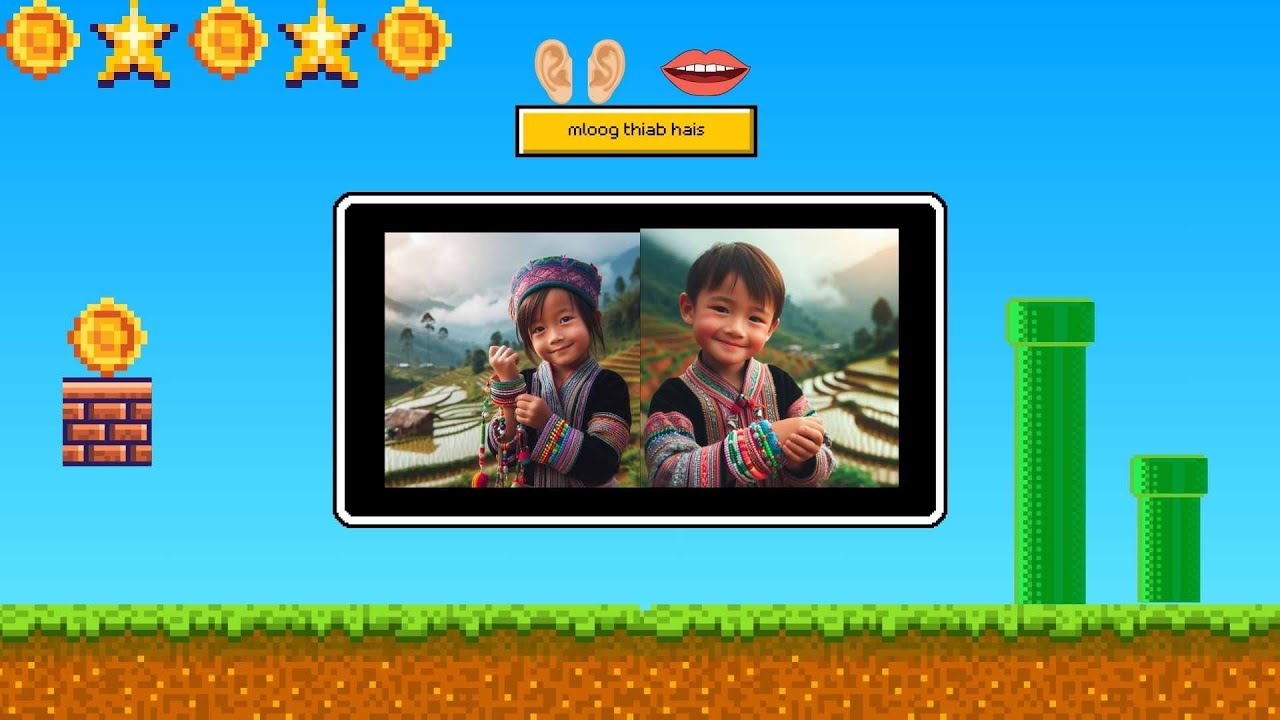 Hmong Vocabulary & Letter Game: tsiaj ntawv C level 1 | Hmong Consonant ...