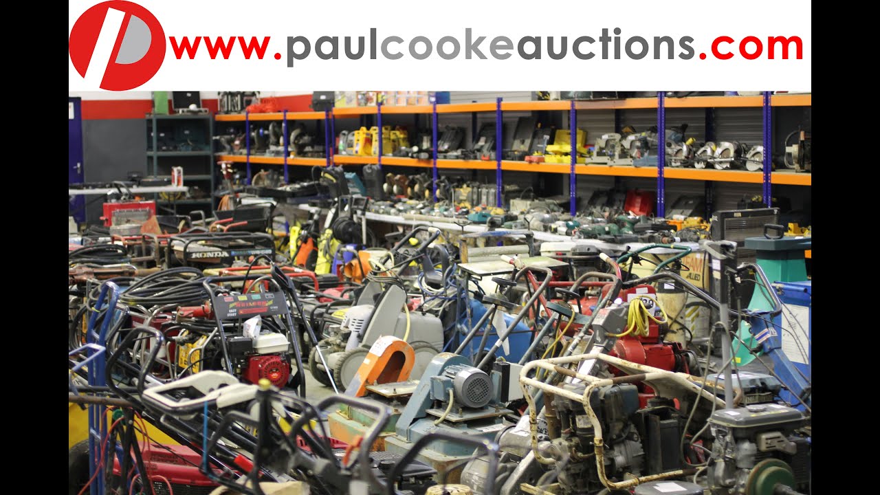 Massive Tool & Pedestrian Equipment Auction | Saturday 18th June 10 ...