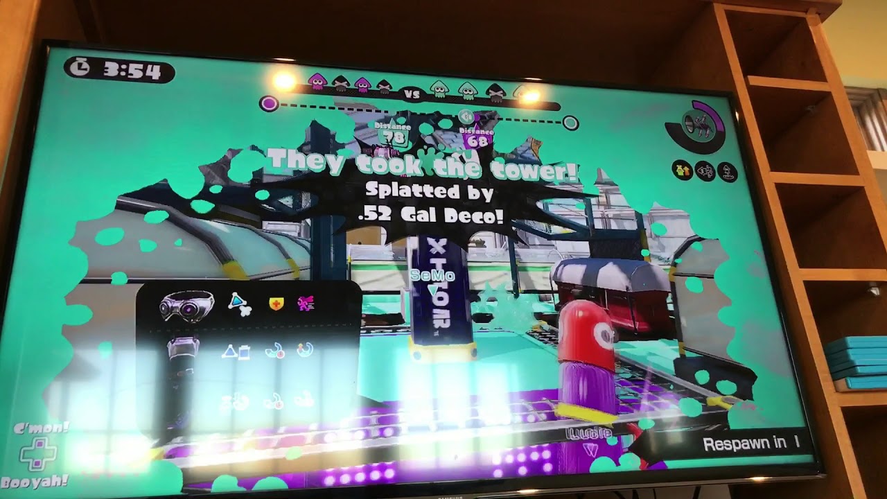 Tower control splatoon!!!!! - YouTube