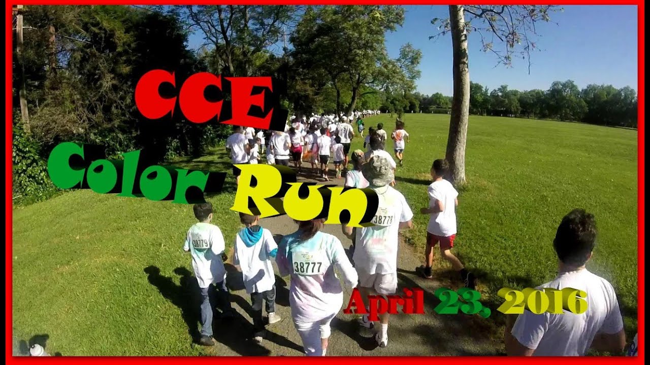 CCE Color Run Movie (April 23, 2016) - YouTube