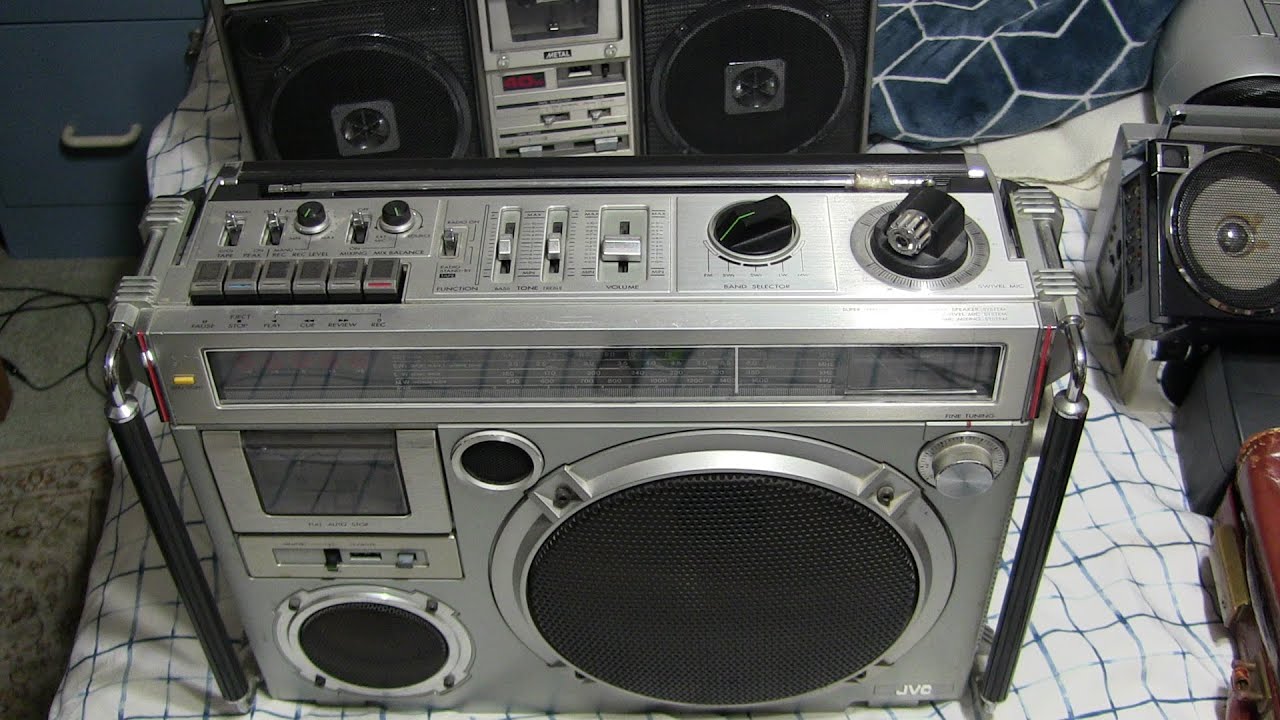 JVC RC-550LM Silver version play cassette in Sharp GF-9696-Z RC-550 GF ...