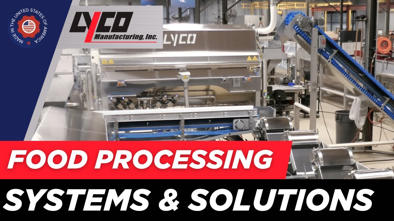 Food Processing Systems & Solutions | Machine & Equipment Manufacturer ...