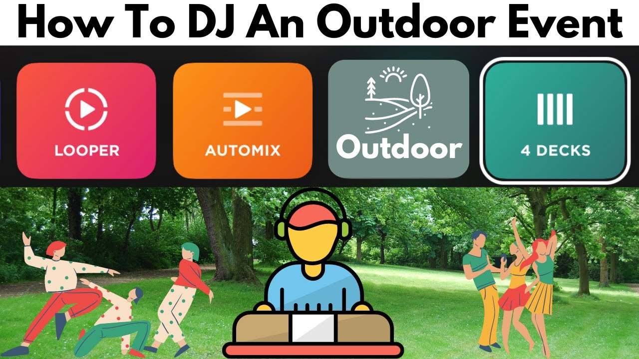 How To DJ An Outdoor Event - YouTube