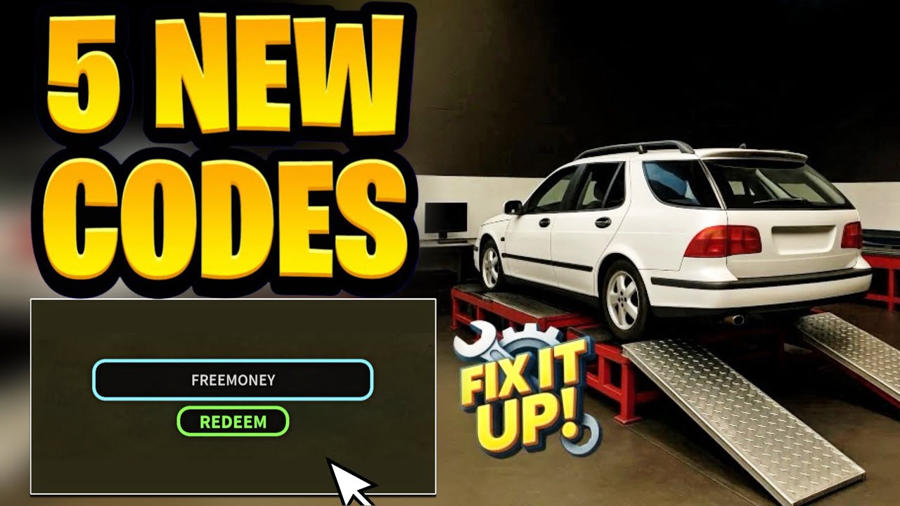 *NEW* All Working CODES FOR FIX IT UP DECEMBER 2025 | ROBLOX FIX IT UP ...