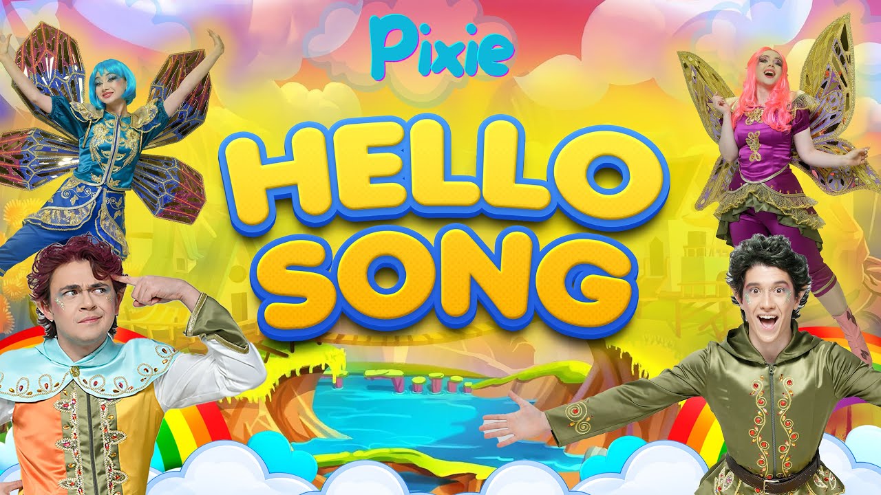Hello song | Pixie Kids Songs - YouTube