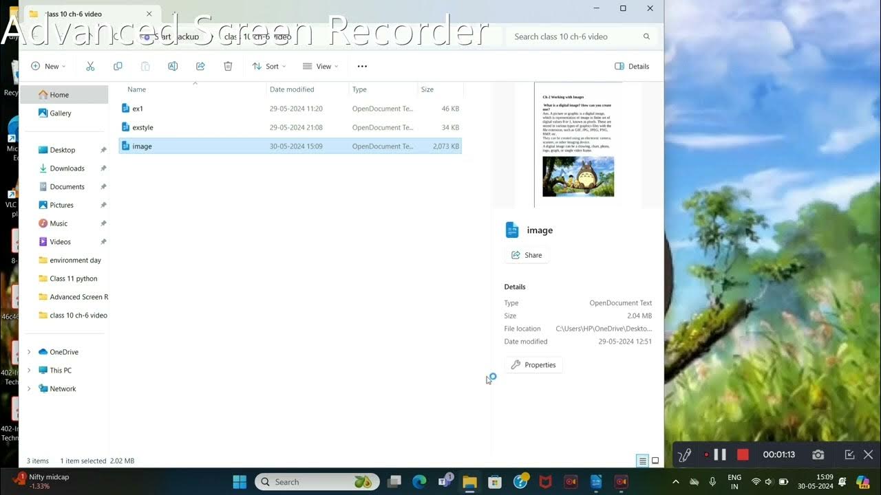 9. Inserting Image using linking in Libre Office Writer - YouTube