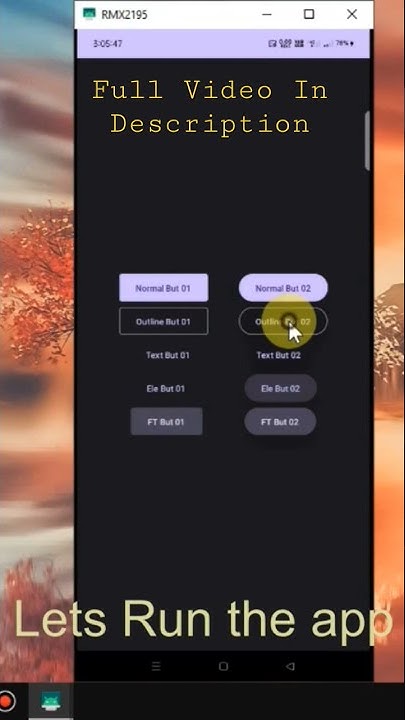 Material 3 Buttons In Jetpack Compose| Android Studio | Android App Development | Kotlin | Bash ...