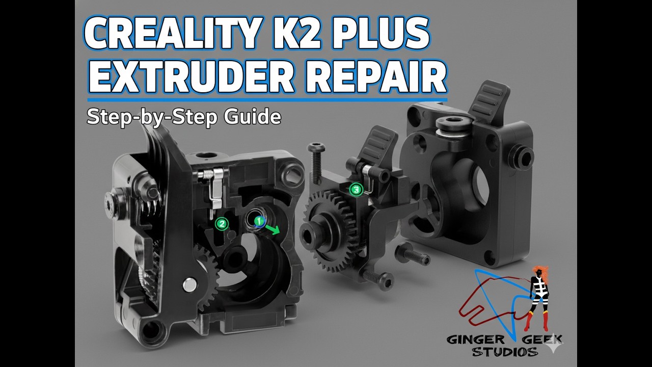 Creality K2 Plus Extruder Tear Down - YouTube