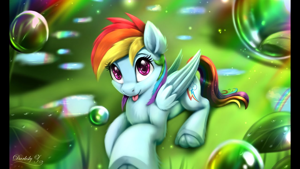 Rainbow Dash After The Rain [Speed Painting] - YouTube