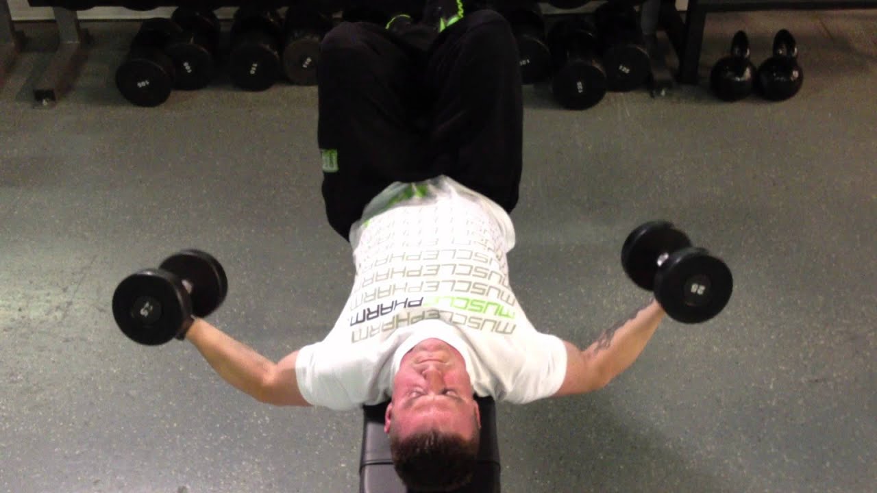 Flat Bench Dumbbell Fly 1 4 Rep Method YouTube flat-bench-dumbbell-fly-1-4-rep-method-youtube