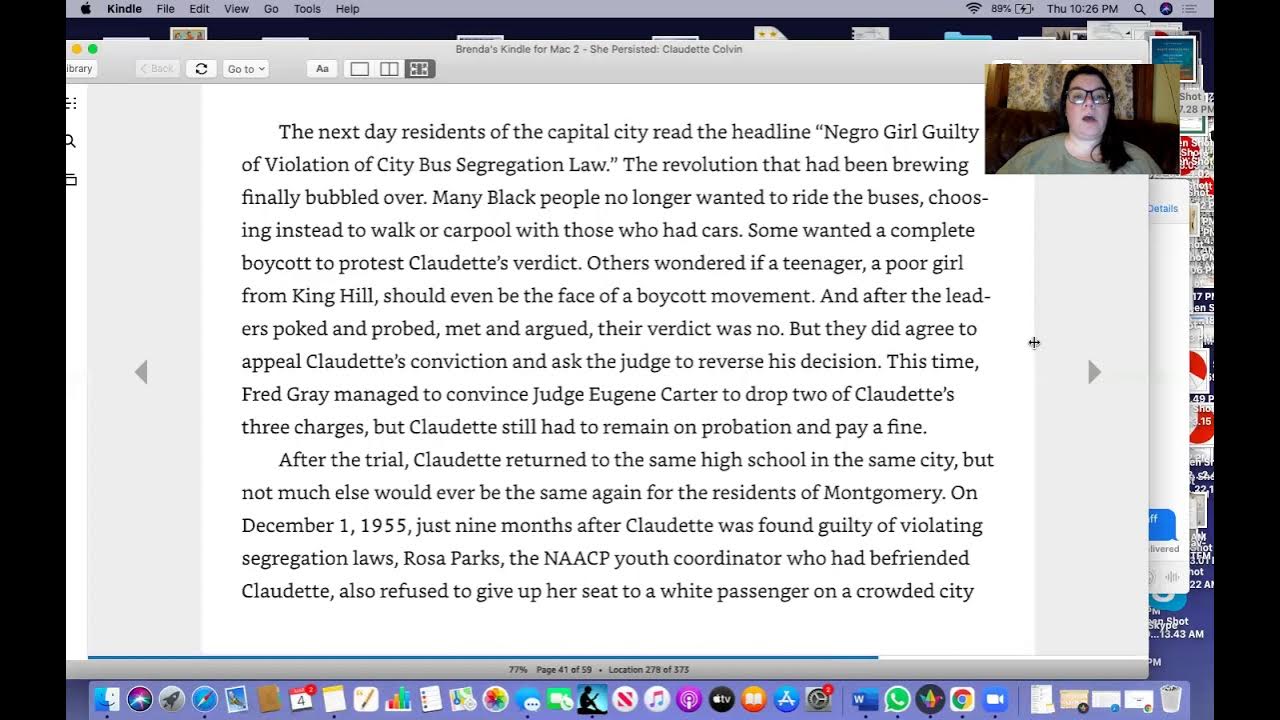 "Claudette Colvin" - Chapter 6 - YouTube