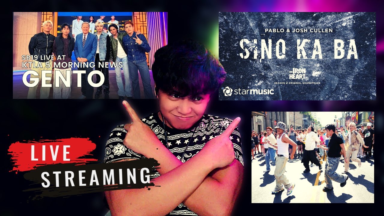 Chuck's LIVE REACTION to Sino Ka Ba by SB19 Pablo and Josh + KTLA 5 ...