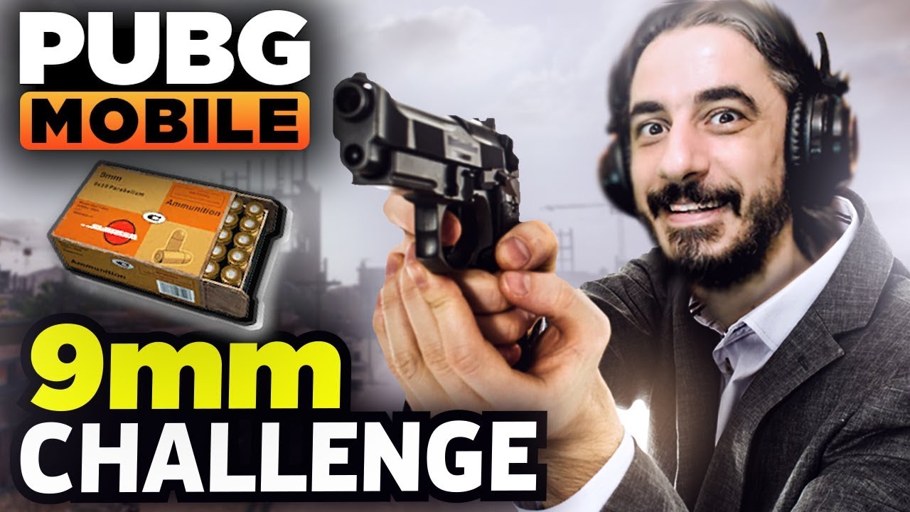 9mm MERMİ CHALLENGE - PUBG Mobile - YouTube