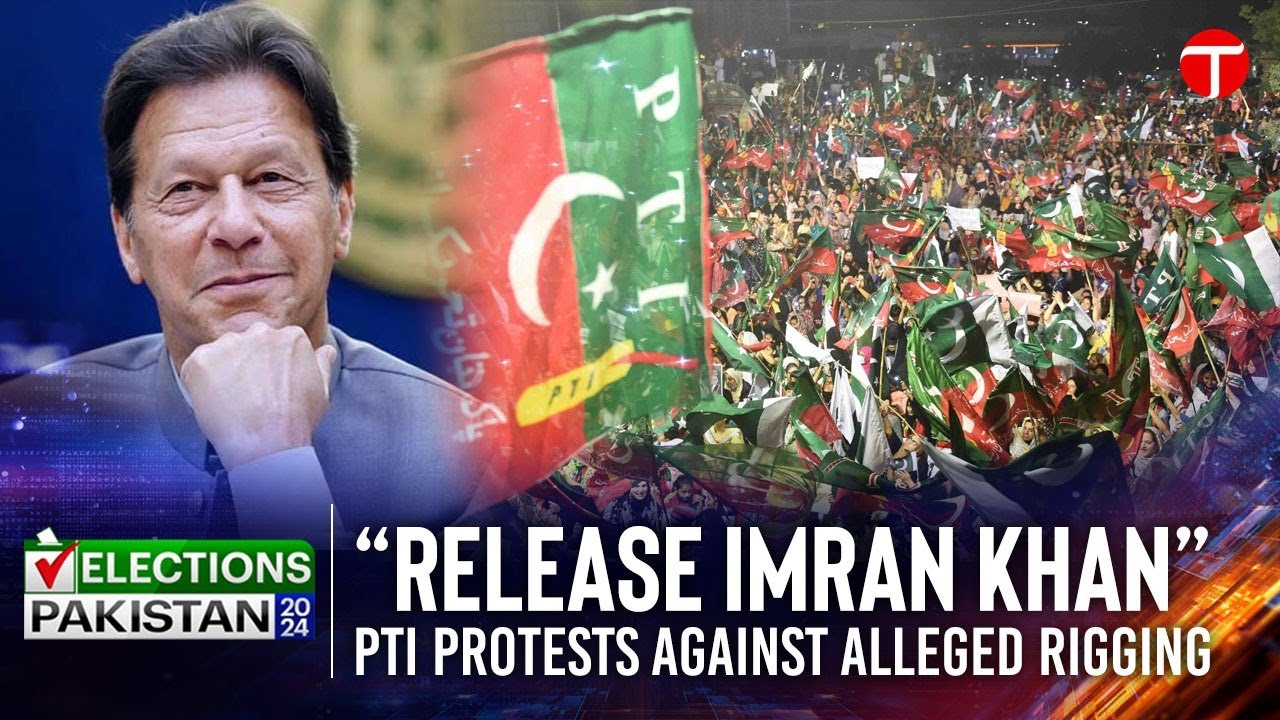 PTI Supporters Rally Across Pakistan, Alleging Election Rigging - YouTube