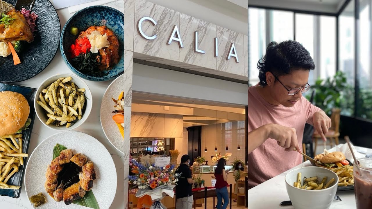 MENU RM400 DI CALIA PAVILION KUALA LUMPUR - YouTube