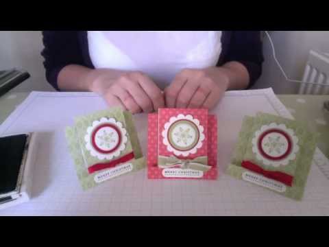 Stampin' Up! Step Card Tutorial - YouTube
