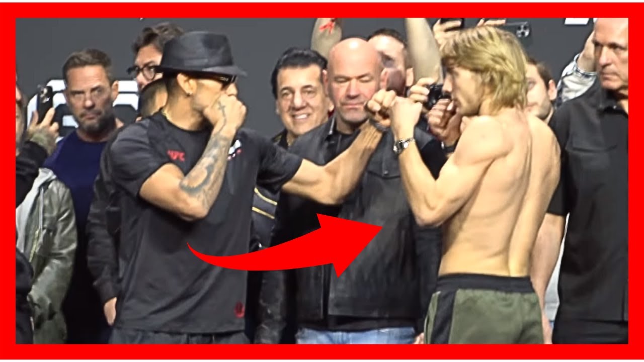 UFC 296 ENCARADA FINAL: TONY VS PADDY - YouTube