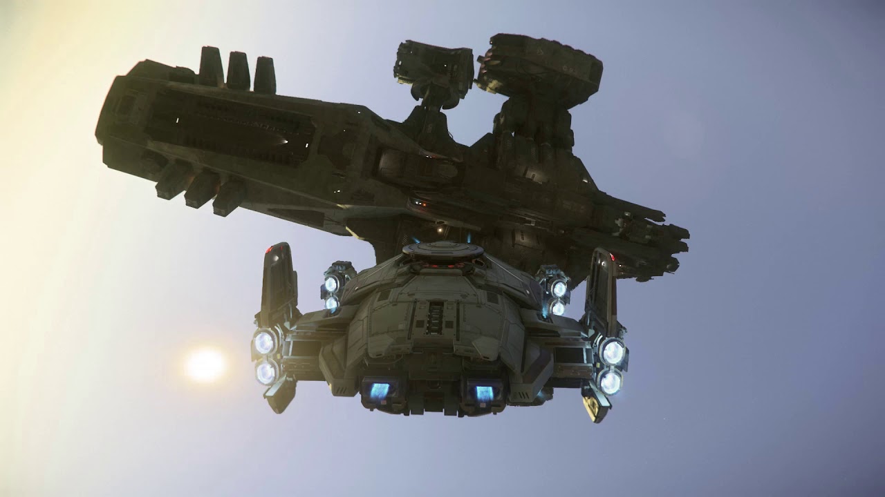 Star Citizen 3.9.1 - Anvil Terrapin Flight Demo - YouTube