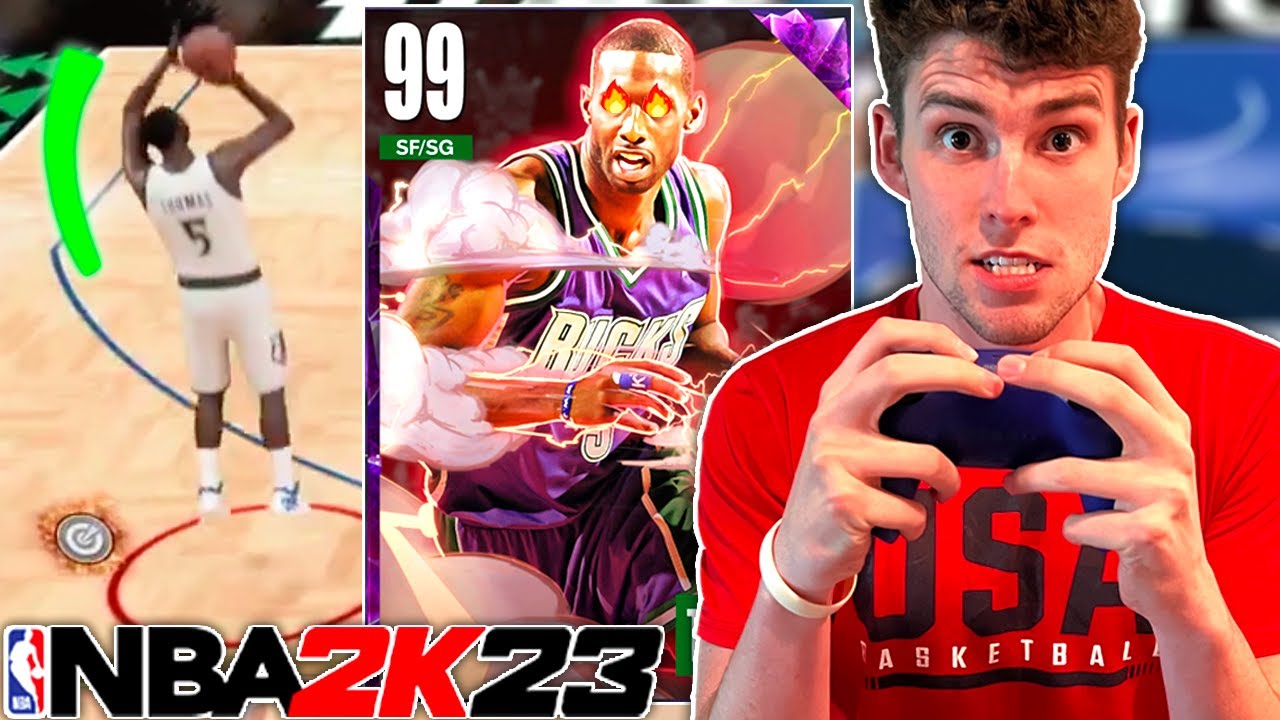 TIM THOMAS TURNED INTO HIM THOMAS IN THE SECOND HALF OF THIS $300 TOURNAMENT GAME! NBA 2K23 ...