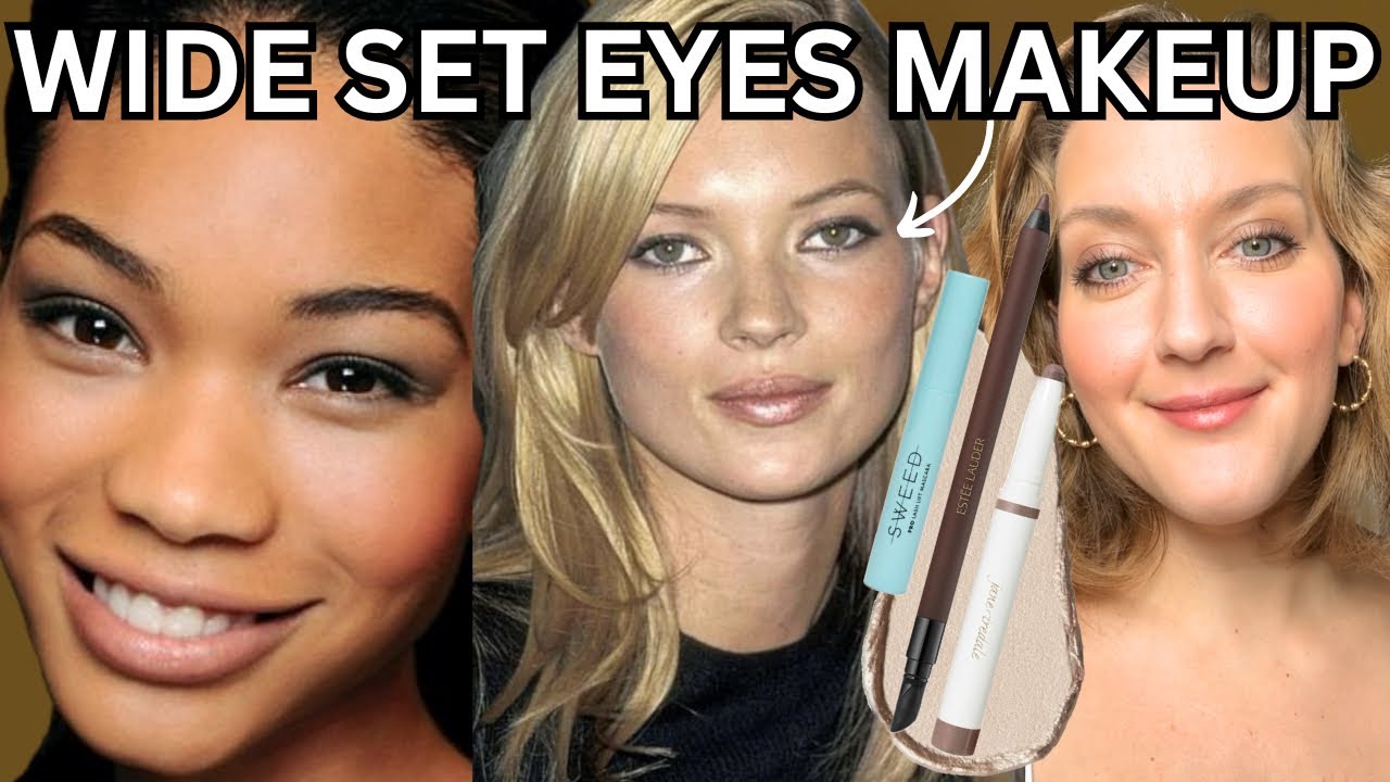 BEST EYESHADOW FOR WIDE SET EYES MAKEUP - YouTube