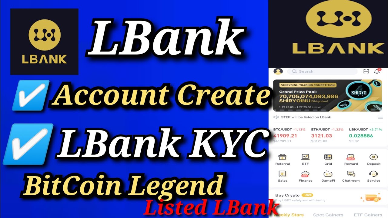 LBank Account Create Process | How To Create LBank | Bitcoin Legend ...