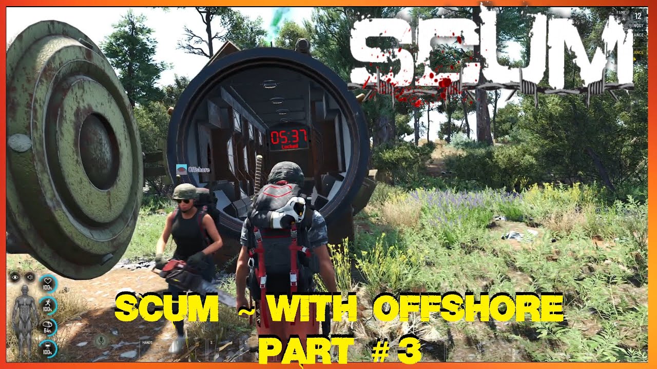 Scum ~ With Offshore ~ Part # 3 ~ Get to the Air Drop! - YouTube