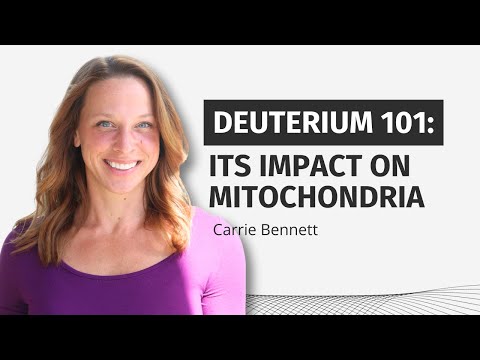 Le deutérium en bref : son impact sur les mitochondries
