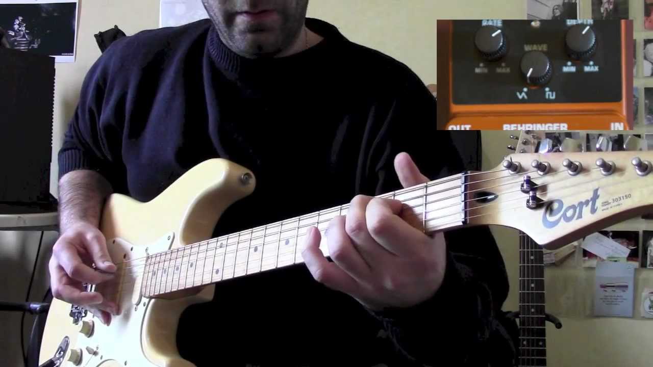Behringer UT100 ultra tremolo - YouTube